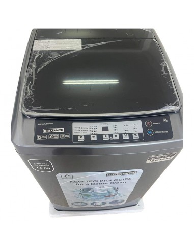Maxwell Machine à laver TOP 13 Kg 8 Programmes INVRETER Silver - MAX ...