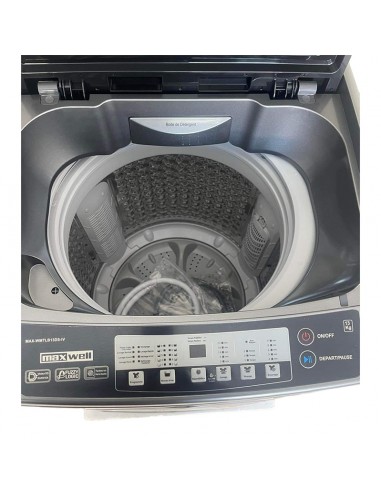 Maxwell Machine à laver TOP 13 Kg 8 Programmes INVRETER Silver - MAX ...